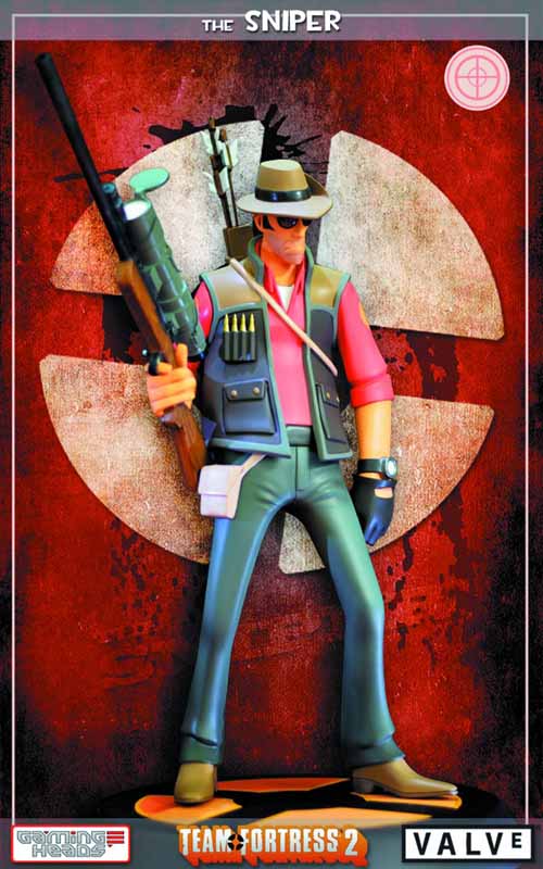 Team Fortress 2 RED Sniper Statue – MythicCollectibles.com
